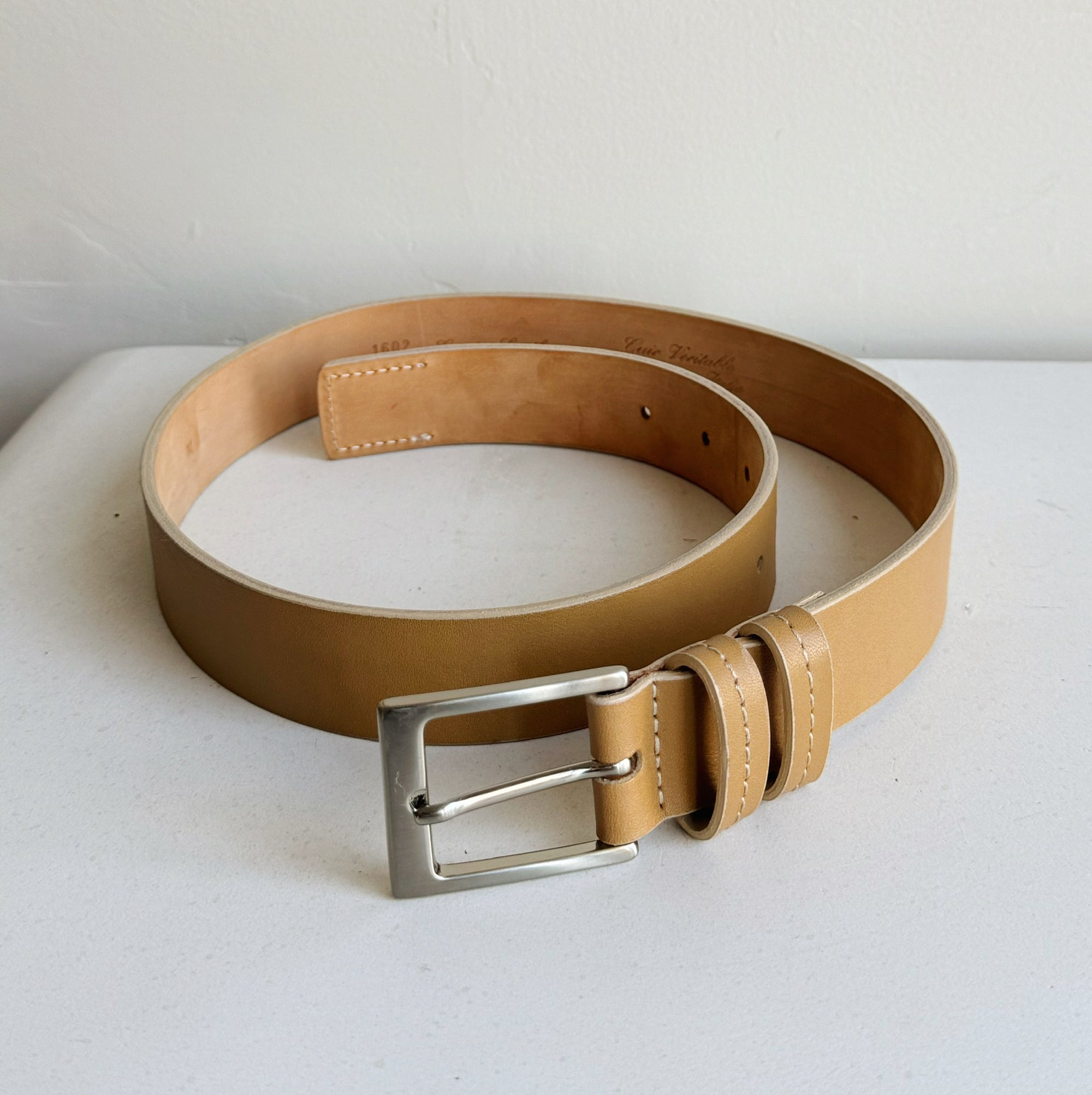 Camel Italian Leather Belt – Hey Jude