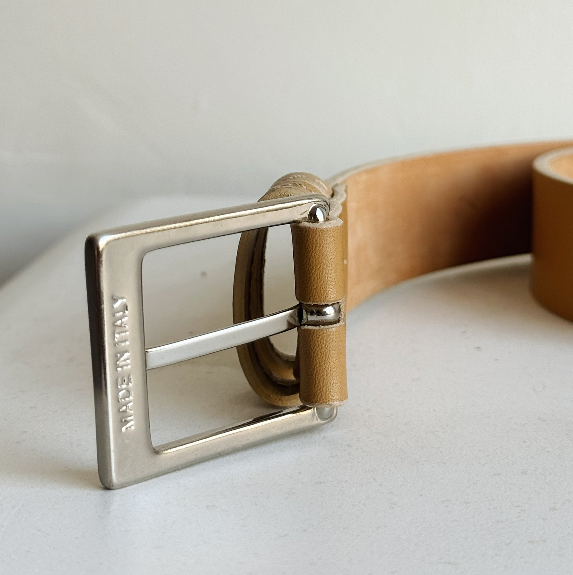 Camel Italian Leather Belt – Hey Jude